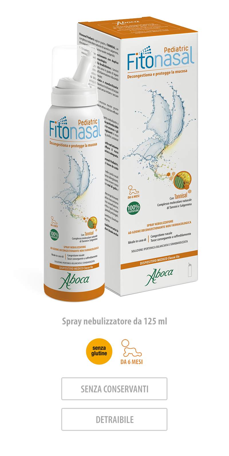 Spray Nasale Bambini: Decongestionante Naso per Raffreddore e Naso Chiuso
